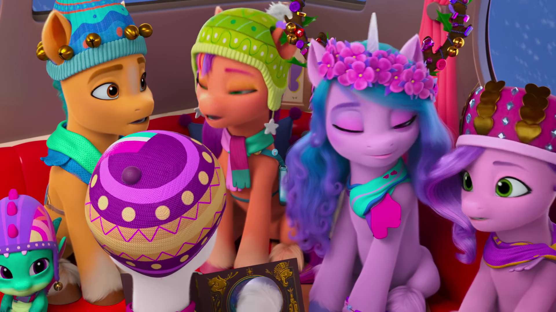 #2994558 - safe, screencap, color tones, dapple, ferris, hitch ...