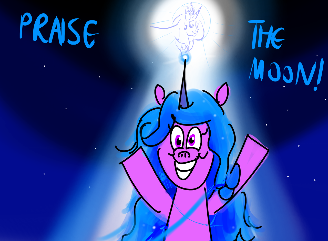 #2994742 - safe, artist:horsesplease, izzy moonbow, princess luna ...