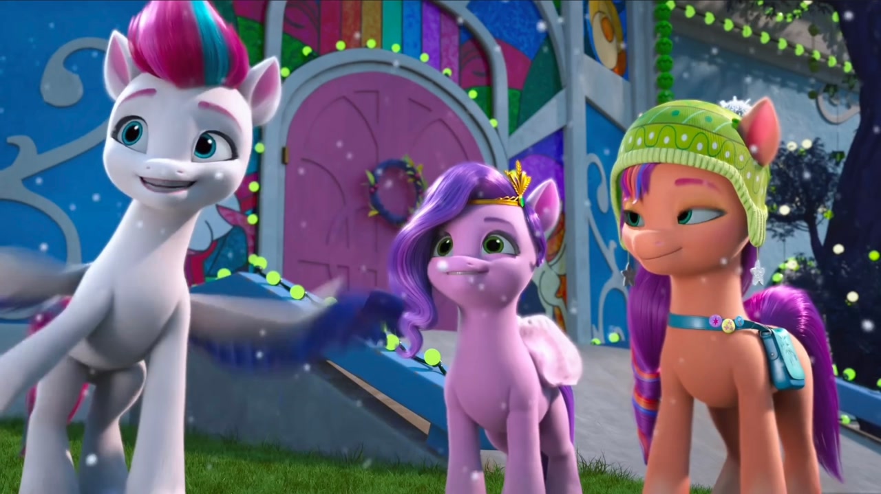 #2995841 - safe, screencap, pipp petals, sunny starscout, zipp storm, earth pony, pegasus, pony ...