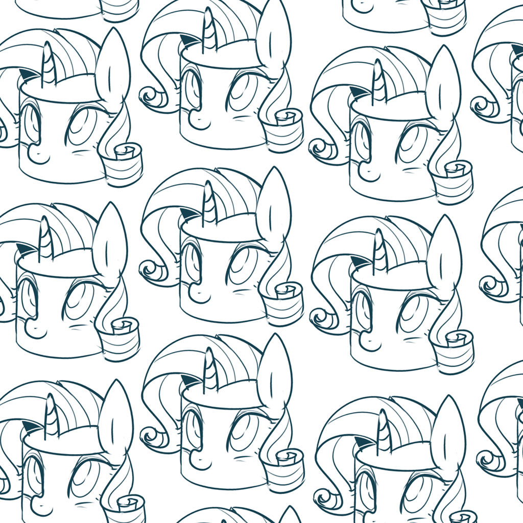 #2996112 - safe, artist:maren, rarity, unicorn, 2015, bust, female ...