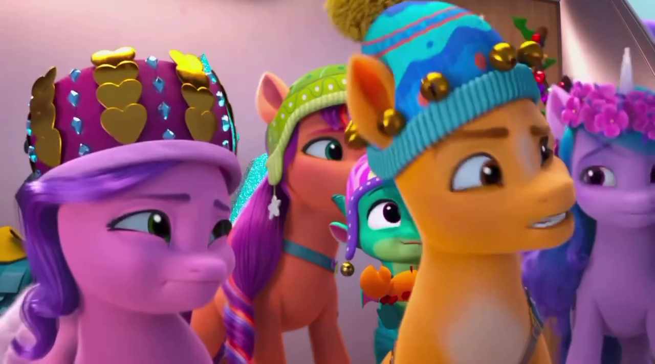 #2996400 - safe, screencap, hitch trailblazer, izzy moonbow, pipp ...