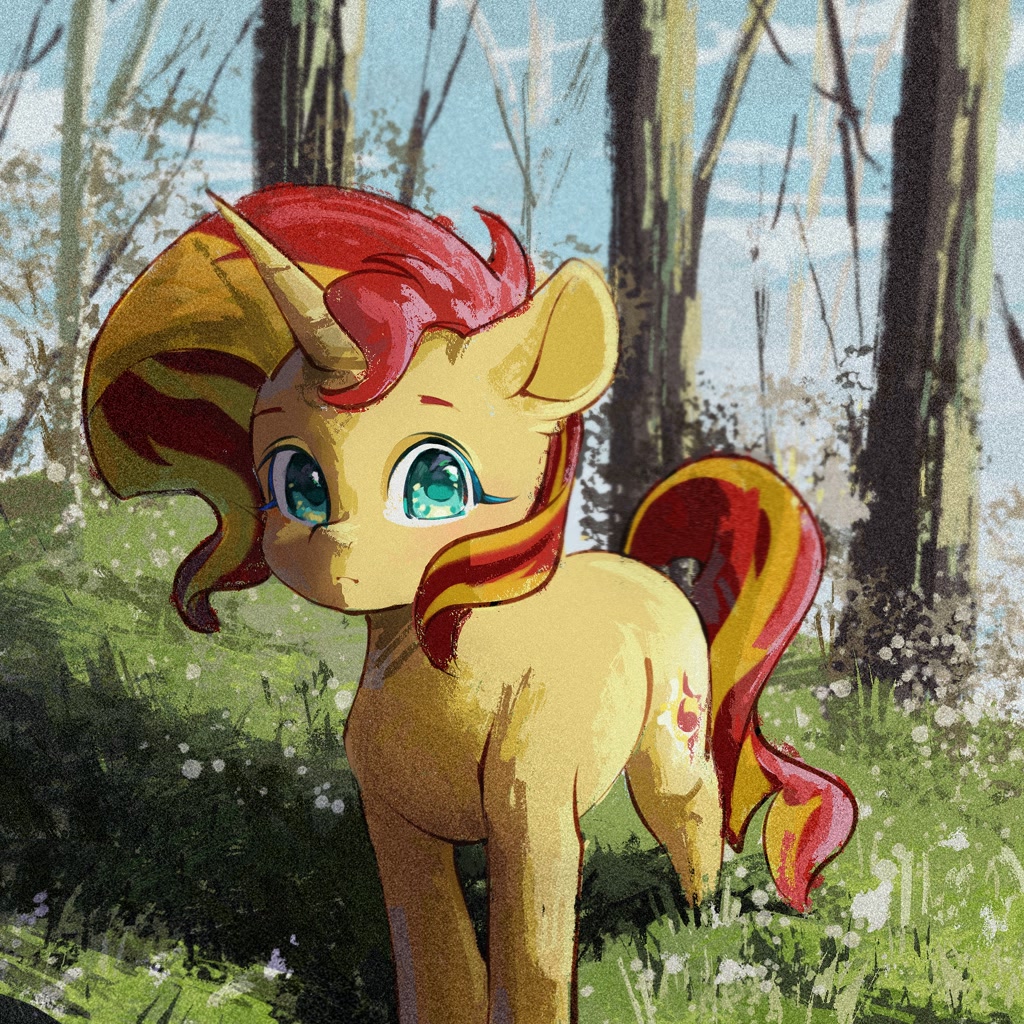 #2997061 - safe, artist:lendftcn, sunset shimmer, pony, unicorn, g4 ...