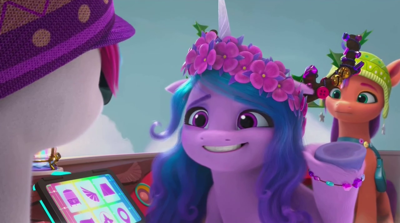 #2997264 - safe, screencap, izzy moonbow, sunny starscout, zipp storm, earth pony, pegasus, pony ...