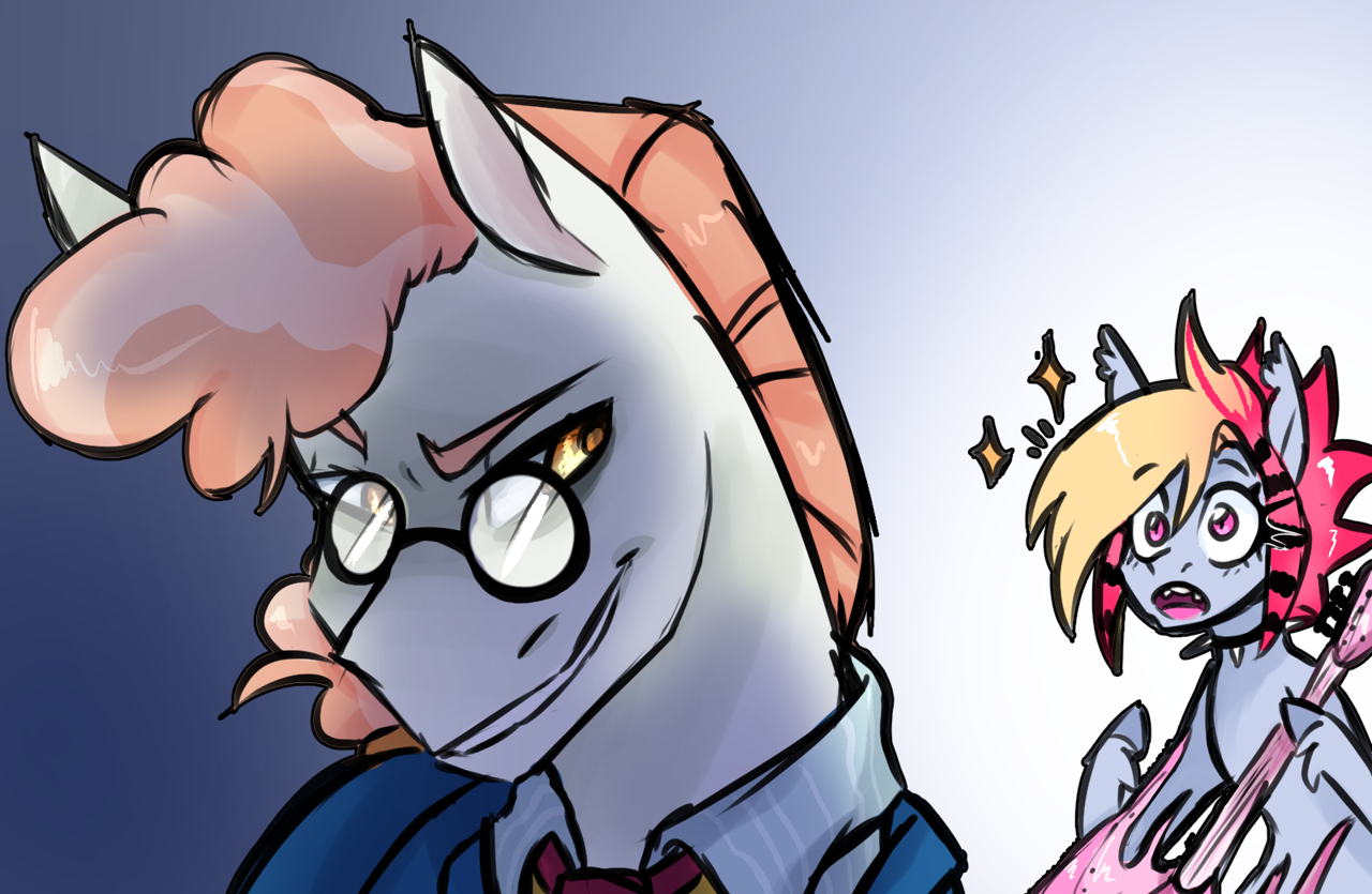 #2997394 - safe, artist:b(r)at, svengallop, oc, oc:batty bliss, bat ...