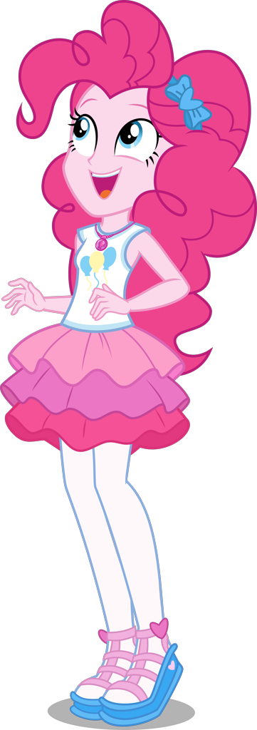 #2997545 - safe, artist:alandssparkle, pinkie pie, human, equestria ...