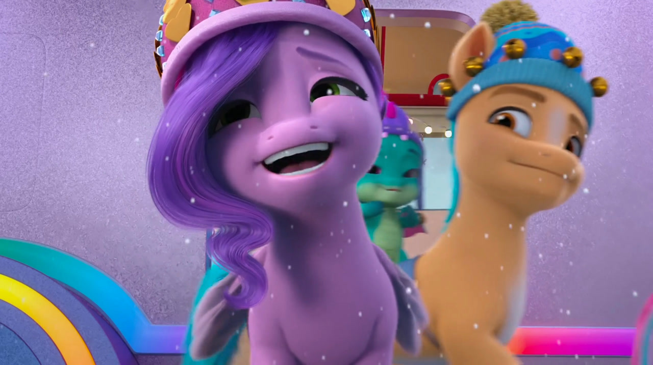 #2997624 - safe, screencap, hitch trailblazer, pipp petals, sparky ...