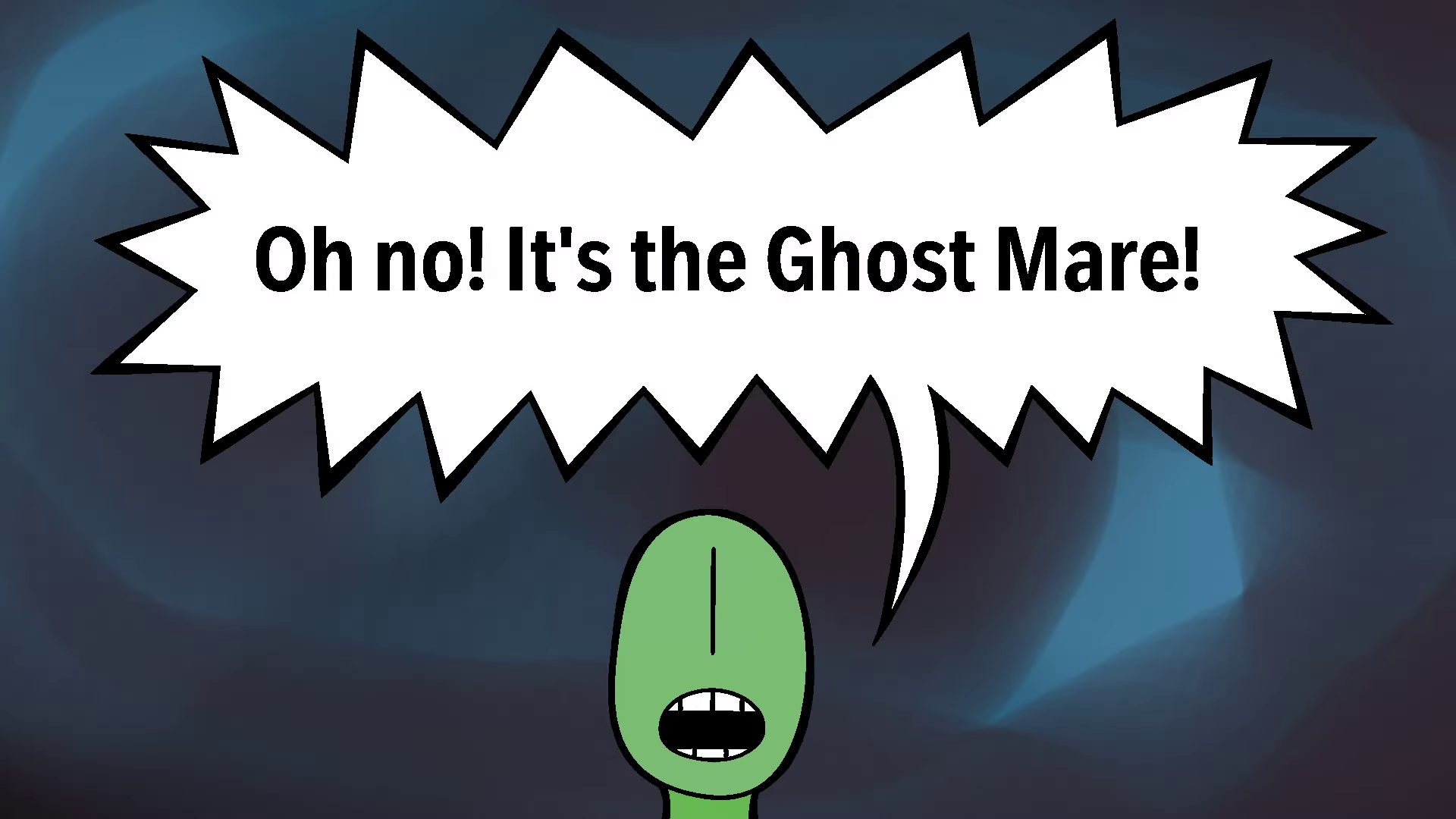 #2980314 - safe, artist:kid wizard, oc, oc only, oc:anon, ghost, human, pony, undead, unicorn ...