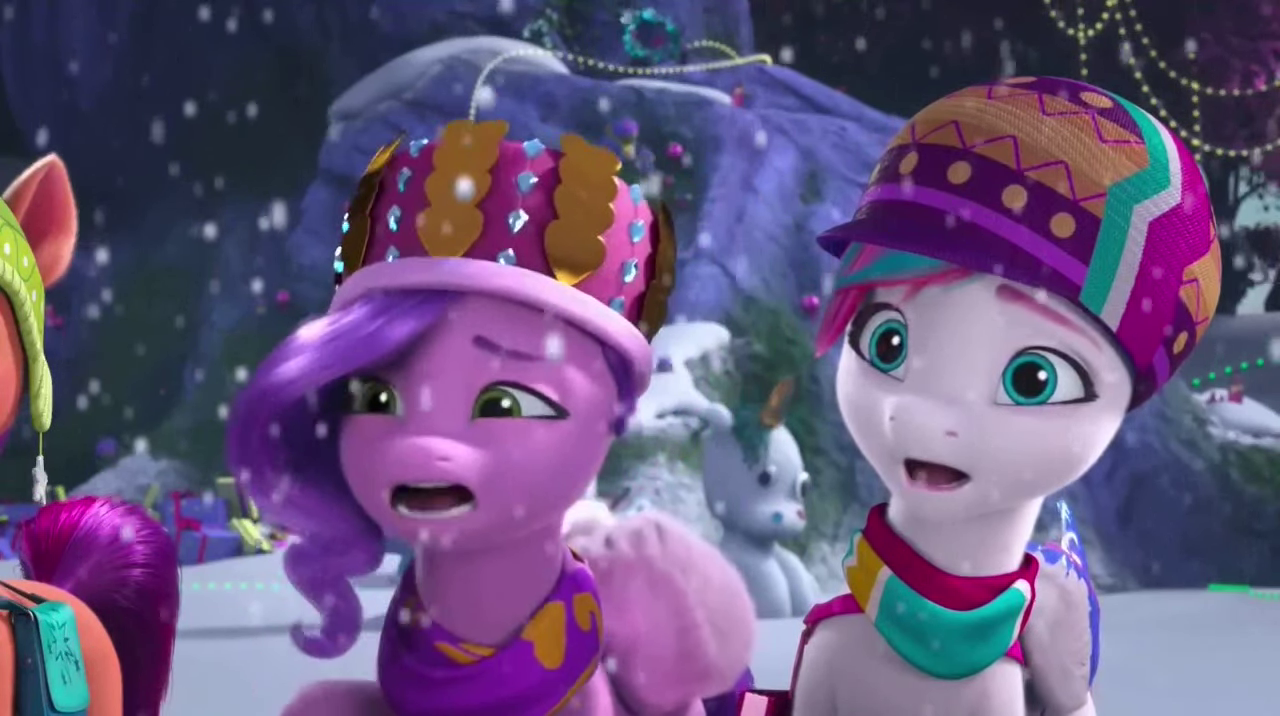 #2997816 - safe, screencap, hitch trailblazer, izzy moonbow, pipp ...