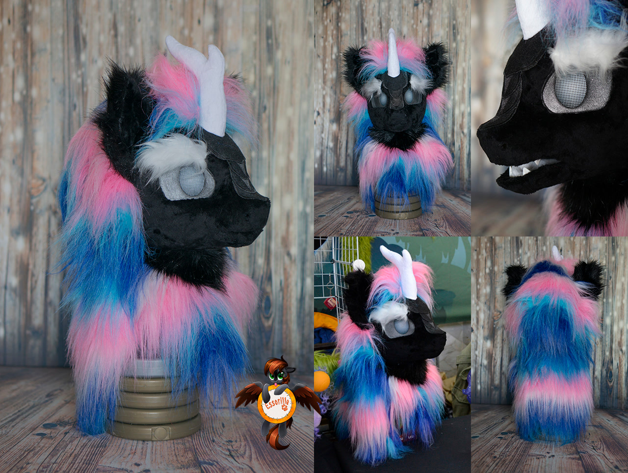 #2980613 - safe, artist:essorille, kirin, nirik, craft, fursuit ...
