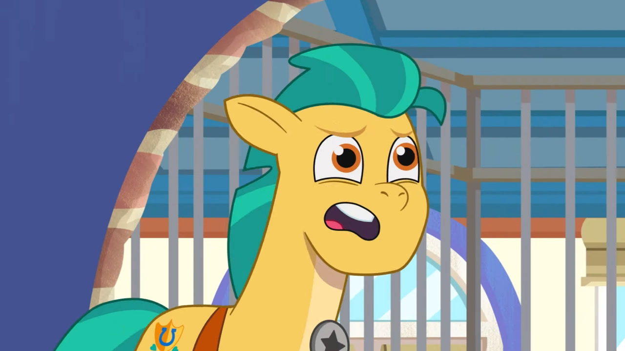 #2980739 - safe, screencap, hitch trailblazer, earth pony, pony, g5, my ...