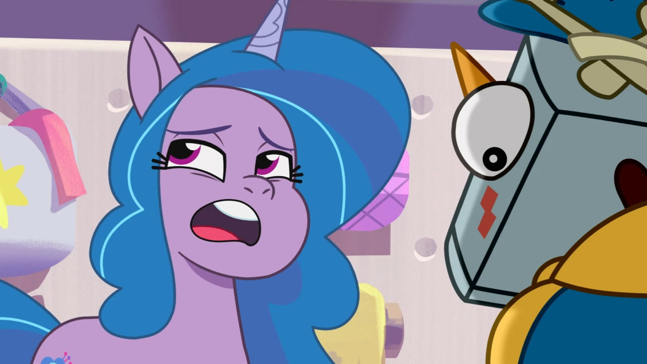 #2980864 - safe, screencap, izzy moonbow, señor butterscotch, pony ...