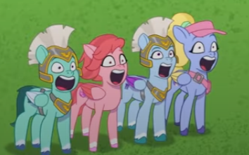 #2981570 - safe, screencap, fifi (g5), thunder flap, windy (g5), zoom ...