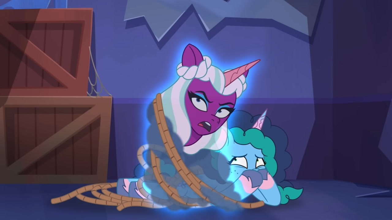 #2982235 - safe, screencap, misty brightdawn, opaline arcana, alicorn, pony, unicorn, g5 ...