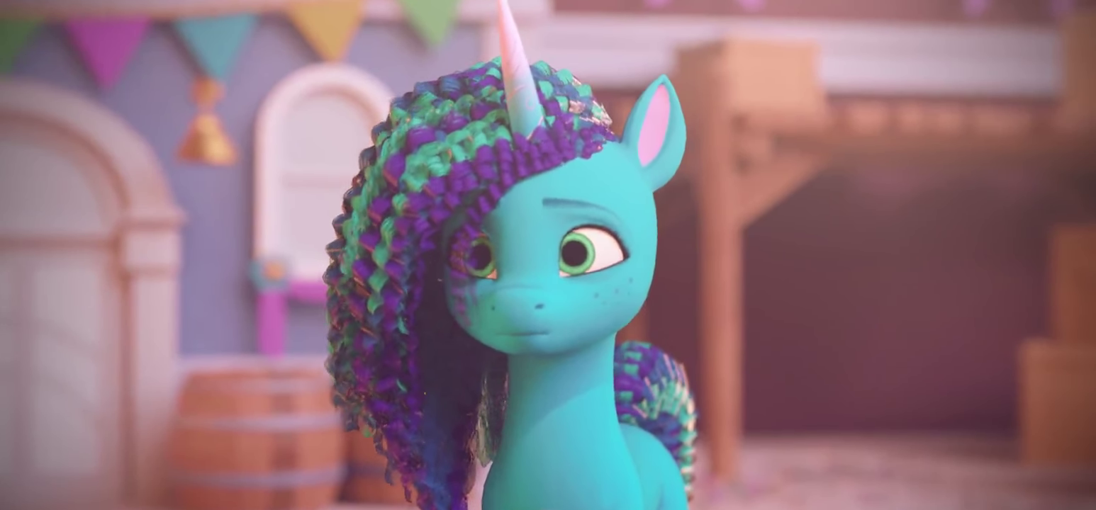 #2982930 - safe, artist:makaryo, misty brightdawn, pony, unicorn, g5, 3d, animated, female ...