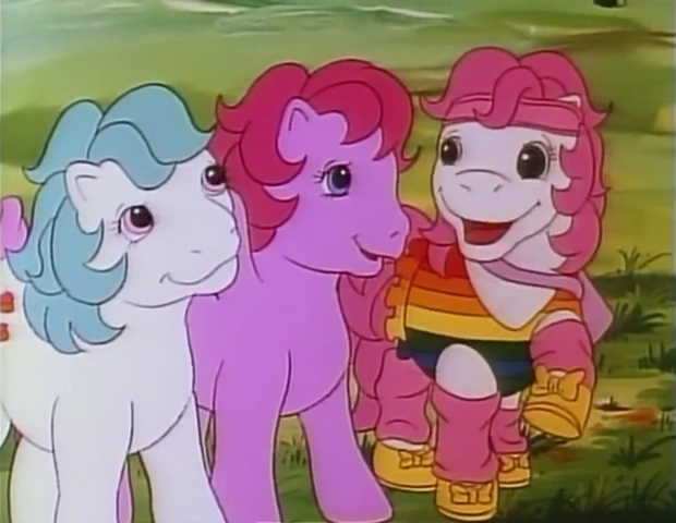 #2983349 - safe, screencap, cupcake (g1), lickety split, truly, earth ...