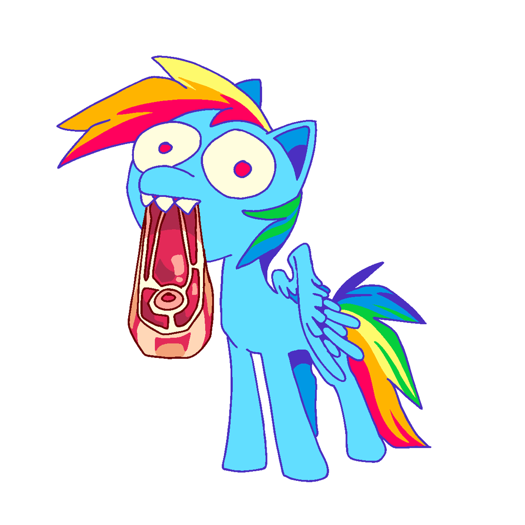 #2983584 - safe, artist:batshaped, rainbow dash, pegasus, pony, g4 ...