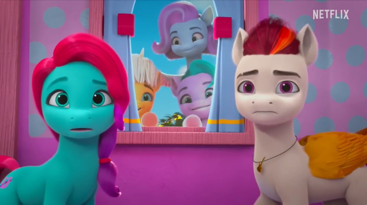 #2998575 - safe, screencap, glory (g5), jazz hooves, peach fizz, rocky ...