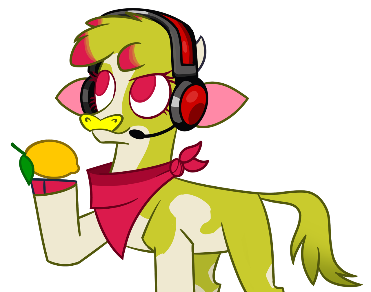 #2998730 - safe, artist:nonameorous, oc, cow, them's fightin' herds ...