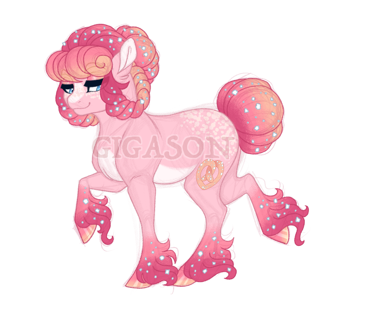 #2998804 - safe, artist:gigason, oc, oc:salt crystal, earth pony, pony ...