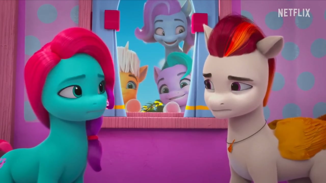 #2998950 - safe, screencap, glory (g5), jazz hooves, peach fizz, rocky ...