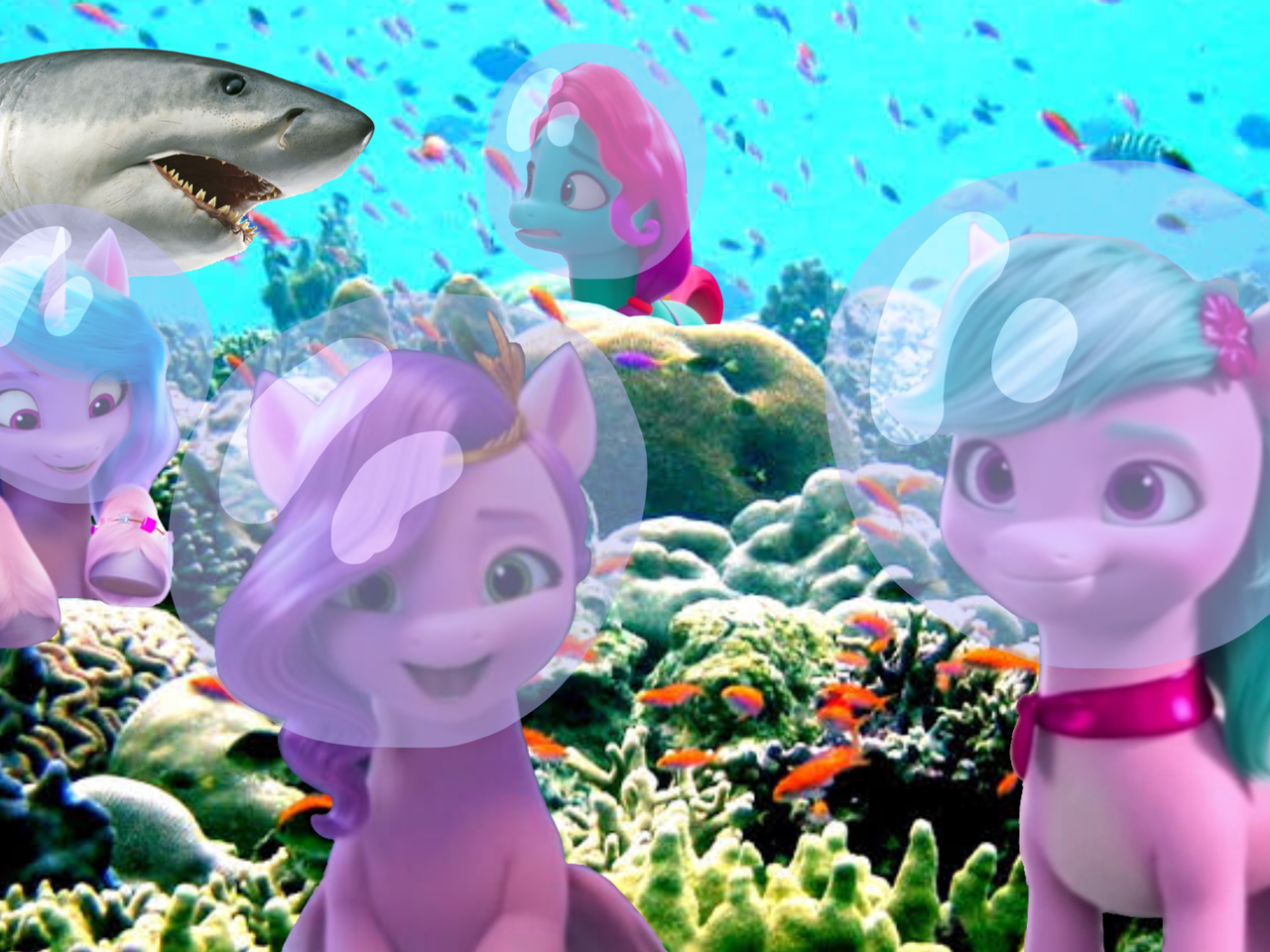 #2998980 - safe, derpibooru exclusive, edit, edited screencap, screencap, dahlia, izzy moonbow ...