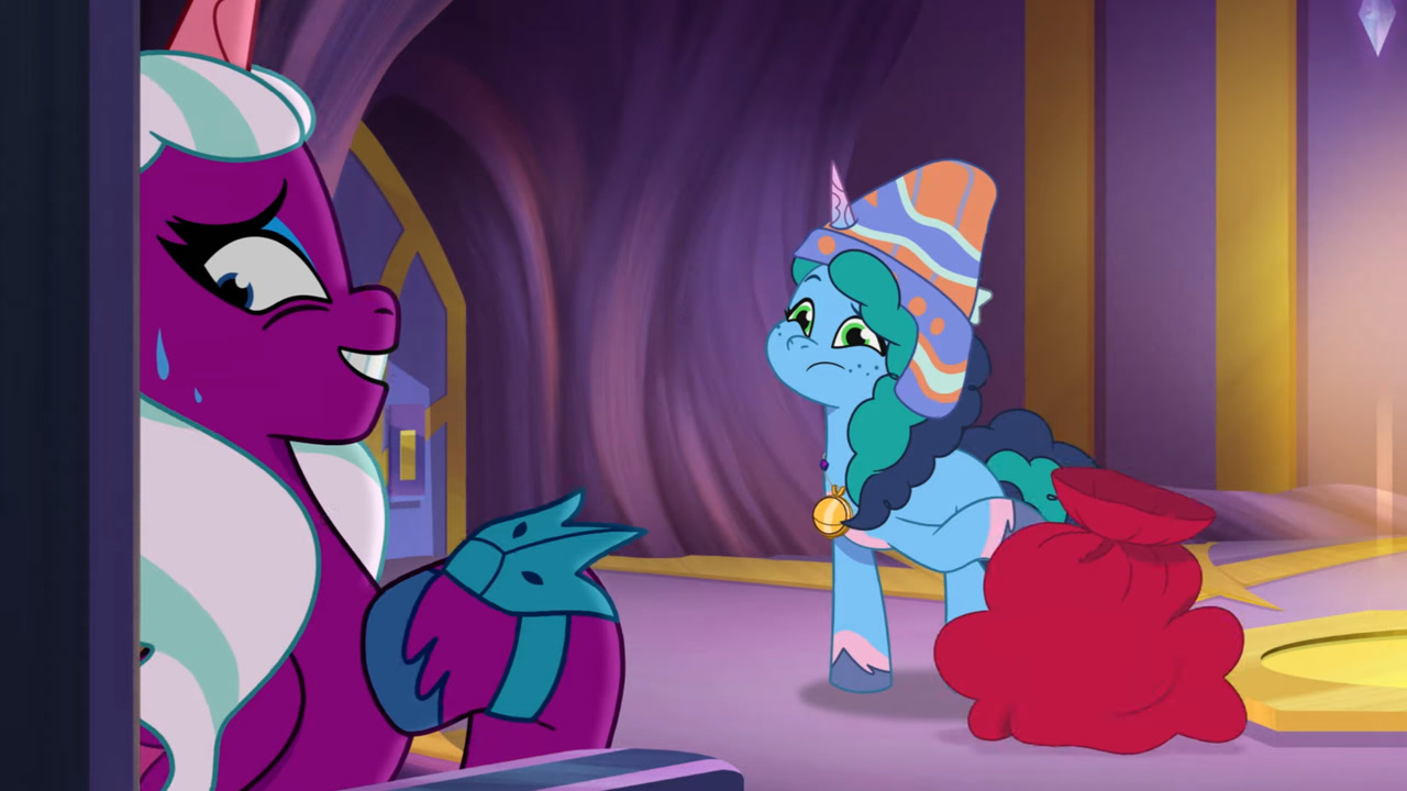 #3004844 - safe, screencap, misty brightdawn, opaline arcana, alicorn, pony, unicorn, g5, my ...