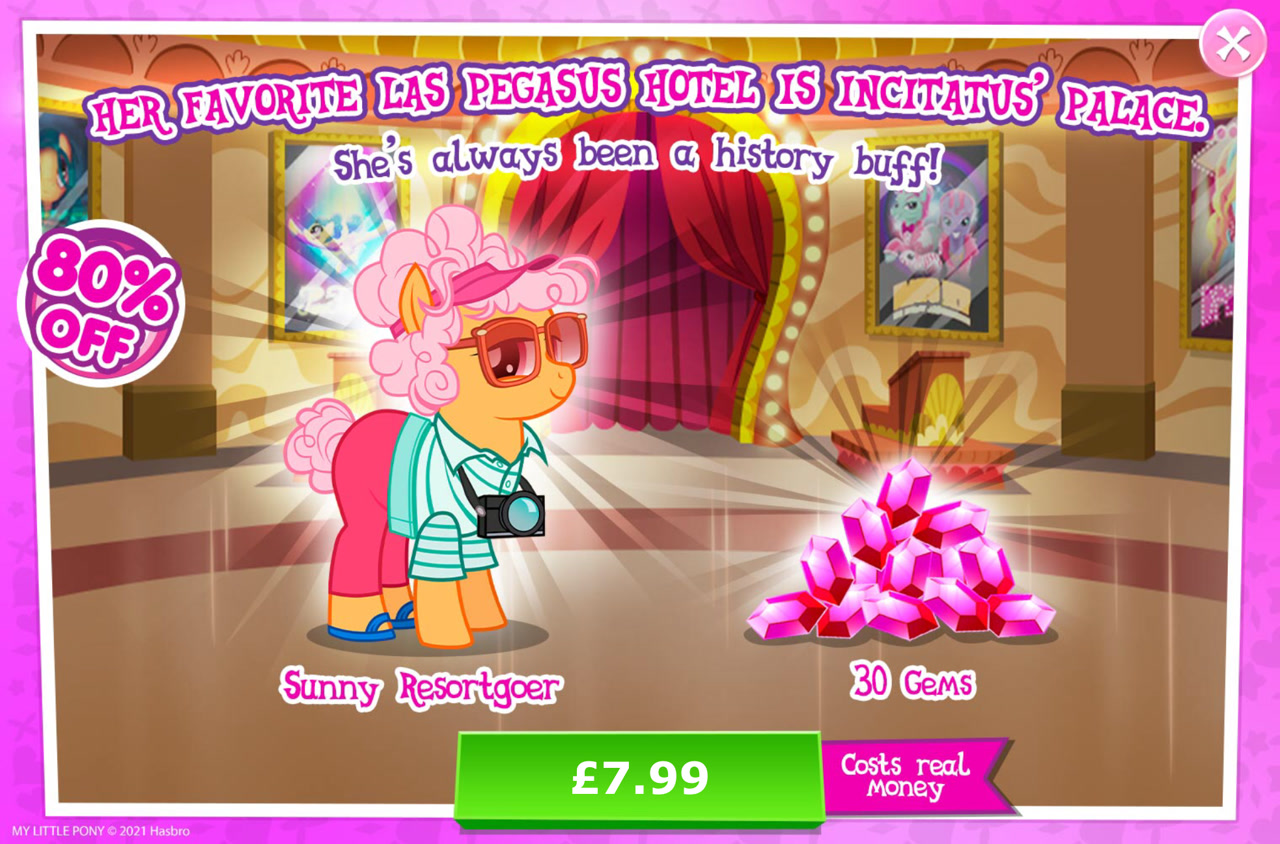 #3006147 - safe, gameloft, butterscotch sweets, earth pony, pony, g4 ...