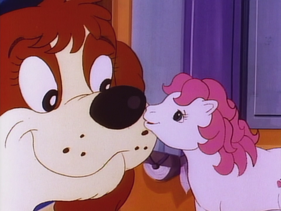 #3006905 - safe, screencap, dinah, truly, dog, earth pony, pony, g1, my ...