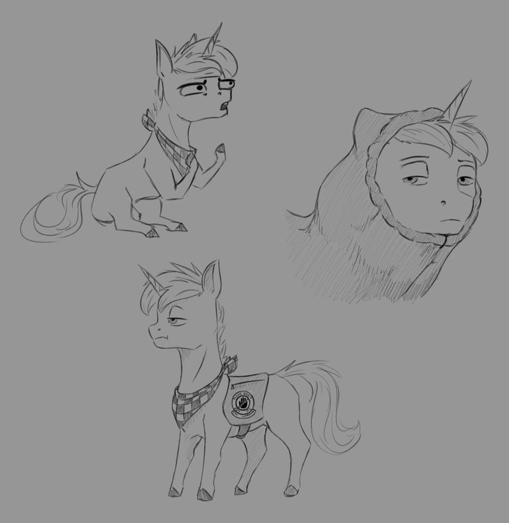 #3007368 - safe, artist:stray prey, oc, oc only, oc:lucent, pony, unicorn, solo - Derpibooru