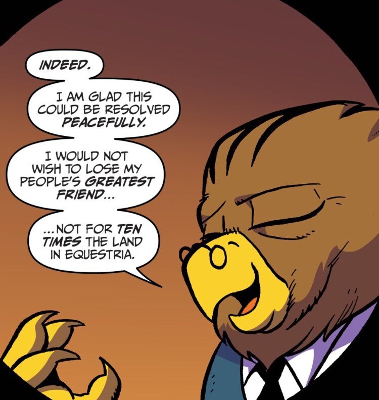 #3007689 - safe, artist:andypriceart, lord gestal, griffon, g4, idw ...