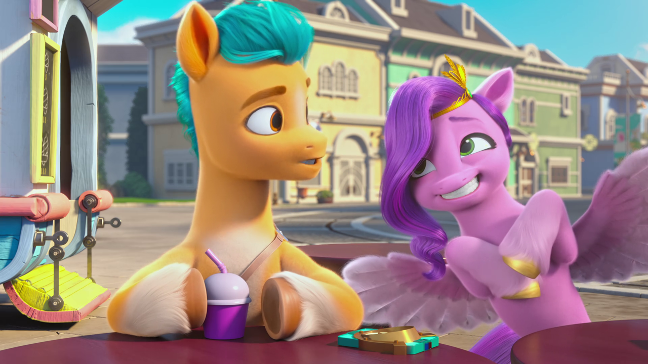 #3008736 - safe, screencap, hitch trailblazer, pipp petals, earth pony ...