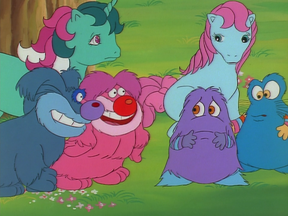 #3009152 - safe, screencap, baby cuddles, fizzy, hugster, wishful ...