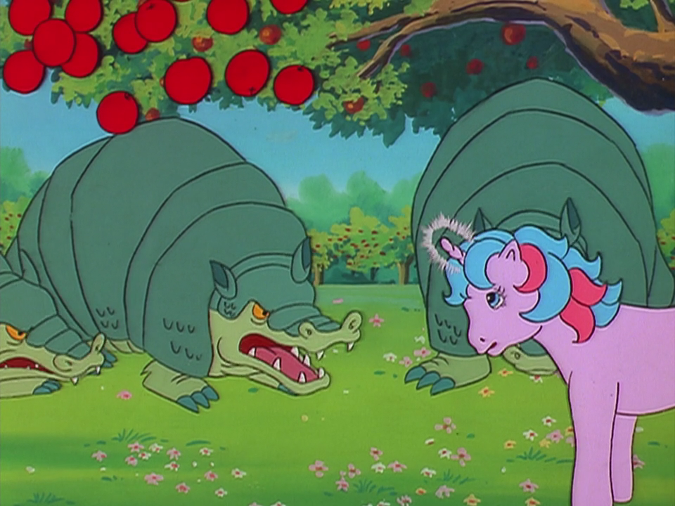 #3009465 - safe, screencap, buttons (g1), pony, stoneback, unicorn, g1 ...