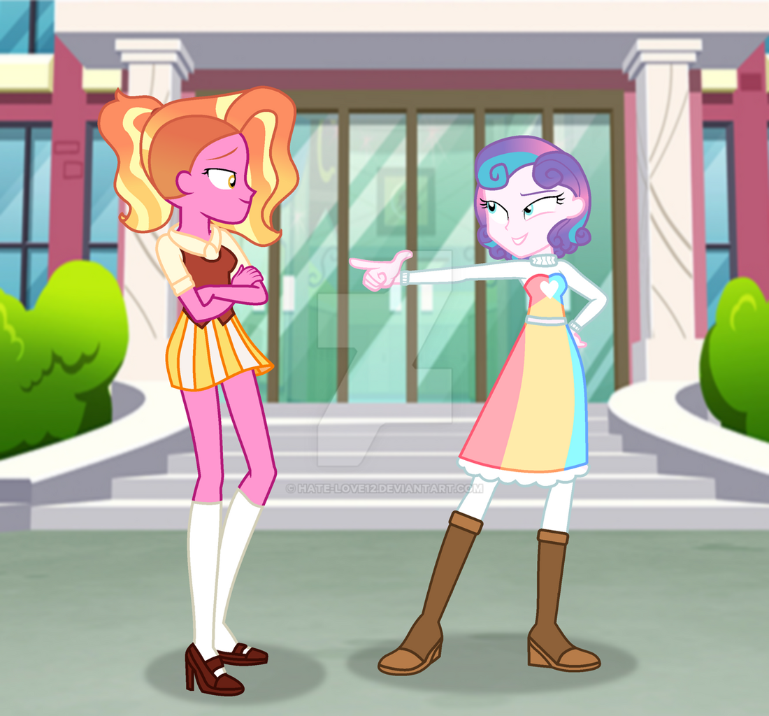 #3009631 - safe, artist:hate-love12, luster dawn, princess flurry heart ...