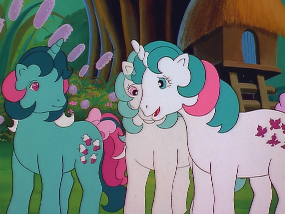 #3009806 - safe, screencap, cupcake (g1), fizzy, gusty, earth pony ...