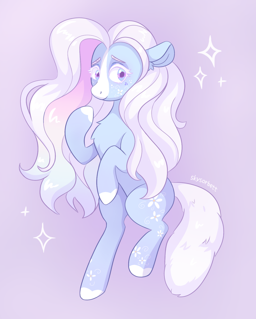 #3010076 - safe, artist:skysorbett, oc, oc only, earth pony, pony, simple background, solo ...