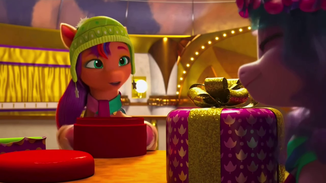 #2999238 - safe, screencap, izzy moonbow, sunny starscout, thunder flap ...