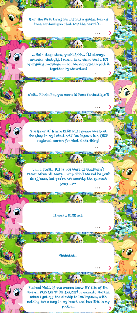 #2999697 - safe, gameloft, applejack, fluttershy, pinkie pie, earth ...