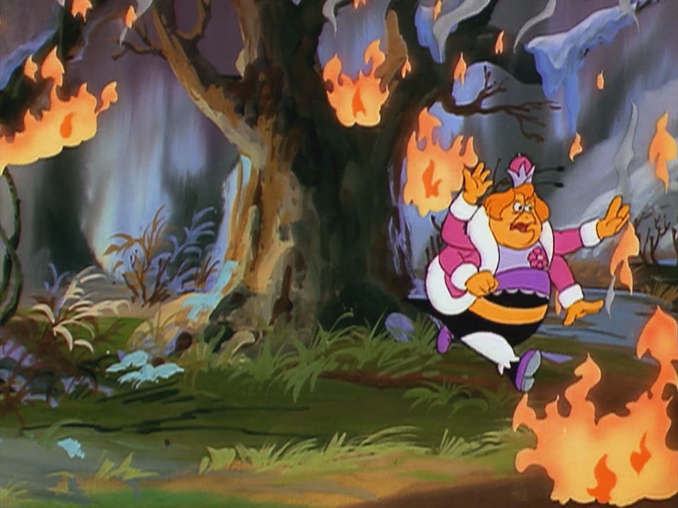 #3010946 - safe, screencap, queen bumble, bee, insect, anthro, g1, my ...