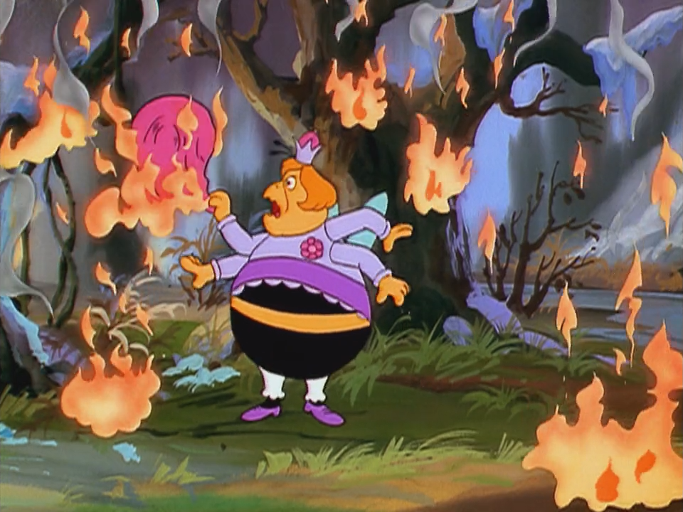 #3010950 - safe, screencap, queen bumble, bee, insect, anthro, g1, my ...
