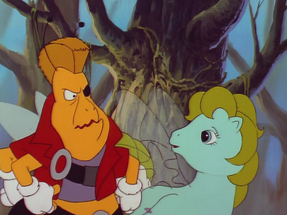 #3011009 - safe, screencap, morning glory, sting (g1), bee, flutter ...