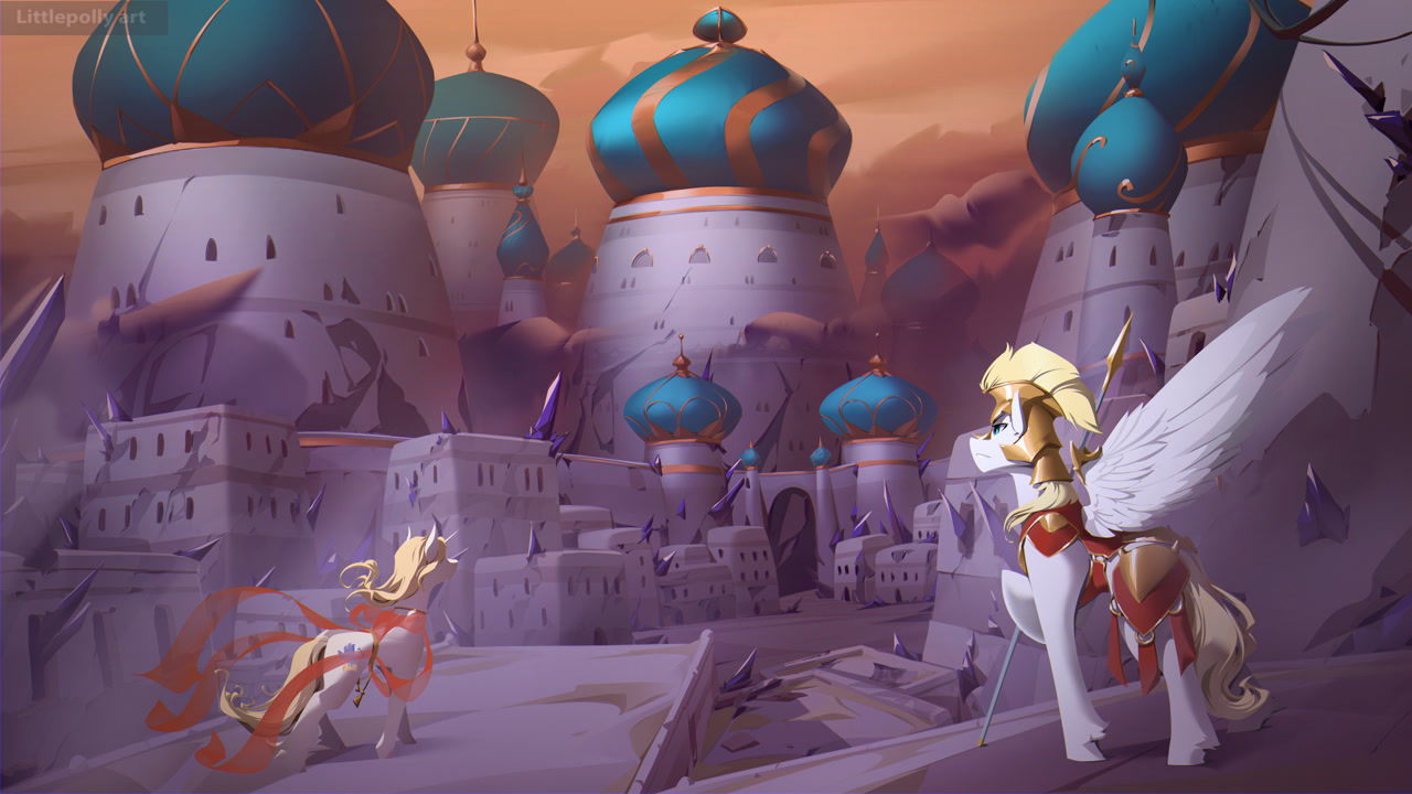 #3012017 - safe, artist:littlepolly, oc, oc only, oc:blue haze, pegasus, pony, saddle arabian ...