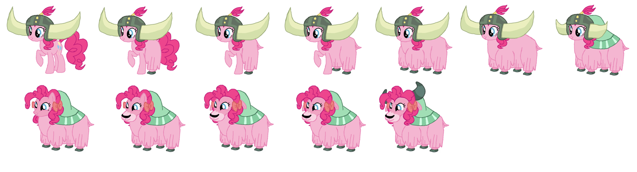 #3012350 - safe, artist:qjosh, pinkie pie, earth pony, pony, yak, g4, female, helmet, honorary ...