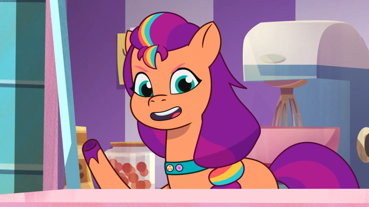 #3012469 - safe, screencap, sunny starscout, earth pony, pony, a day in ...