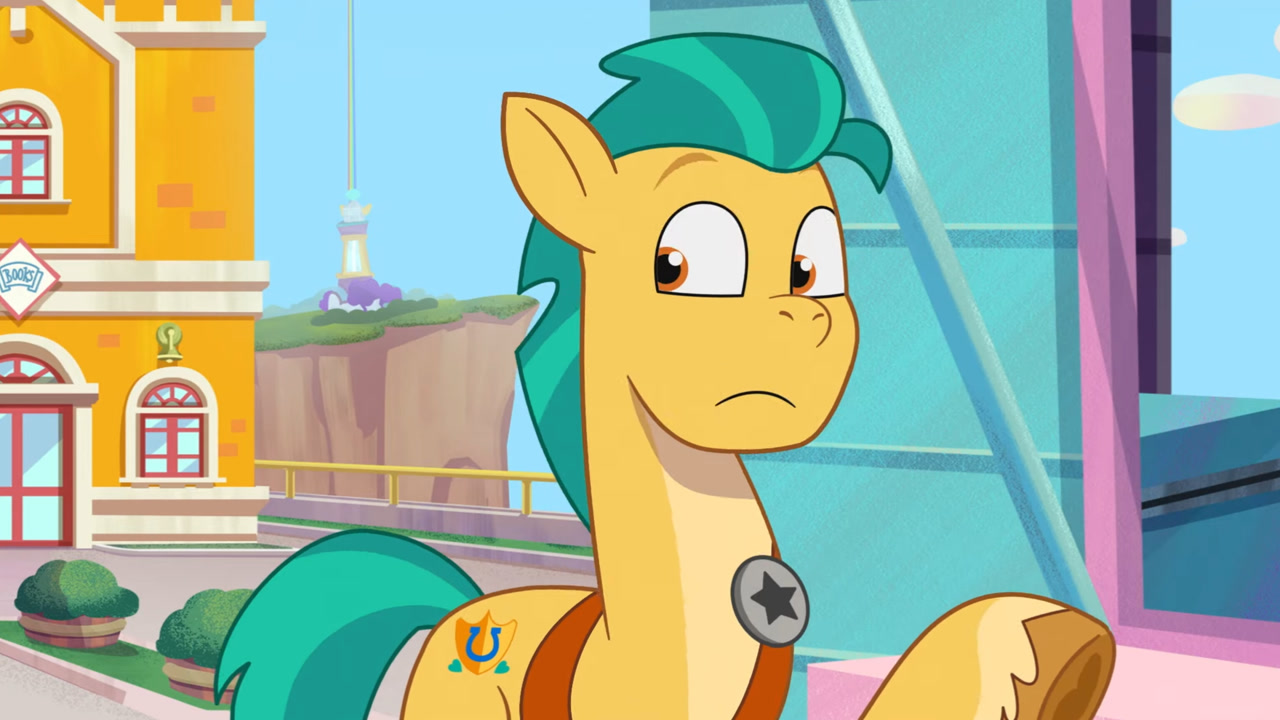 #3012605 - safe, screencap, hitch trailblazer, earth pony, pony, a day ...