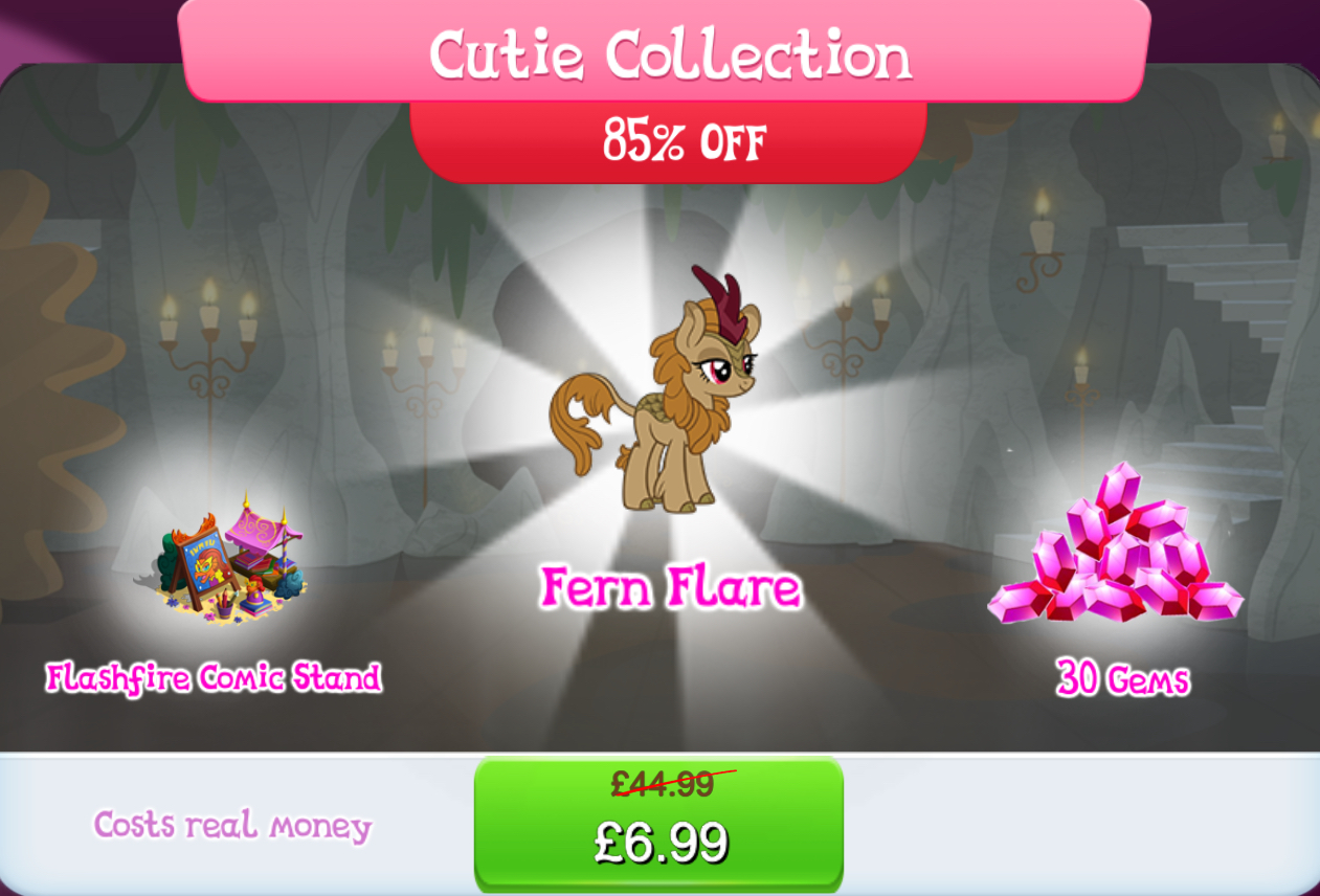 #3013499 - safe, gameloft, fern flare, flashfire, kirin, g4, my little ...