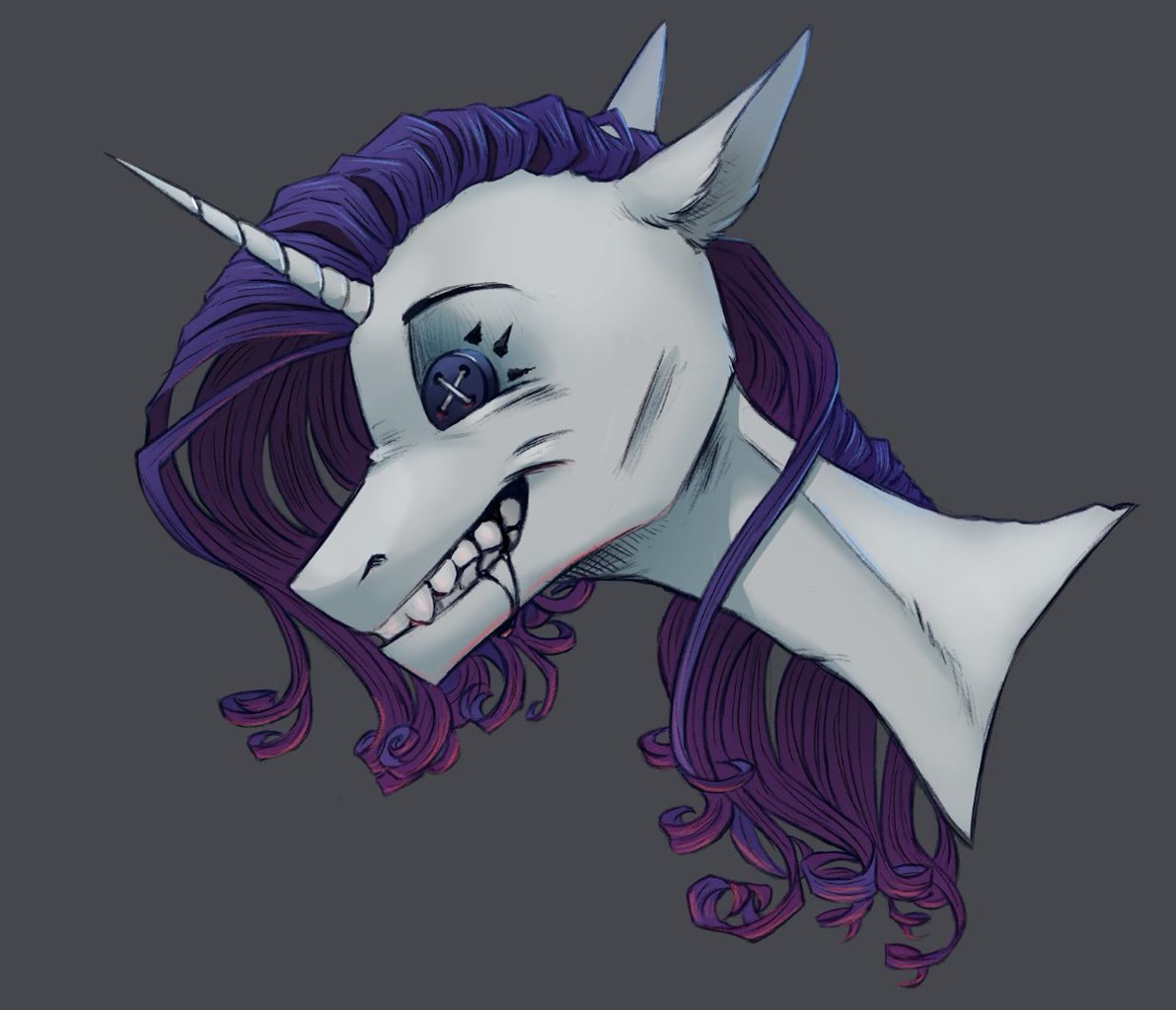 #3013598 - semi-grimdark, artist:melodylibris, rarity, pony, unicorn ...