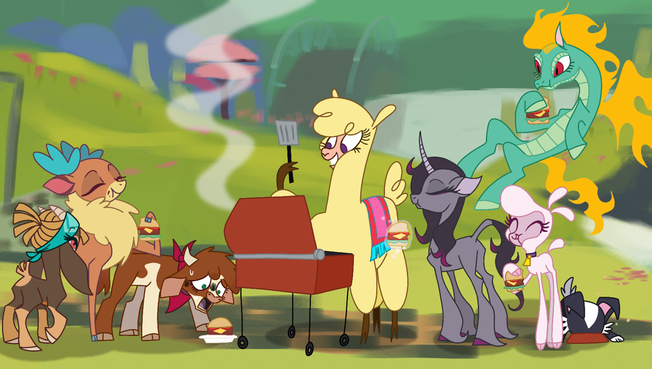 #3014011 - safe, artist:kysvil_xoxo, arizona (tfh), oleander (tfh ...