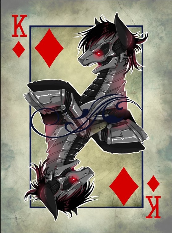 #3014437 - safe, artist:limreiart, oc, oc only, oc:deus, cyborg, earth ...