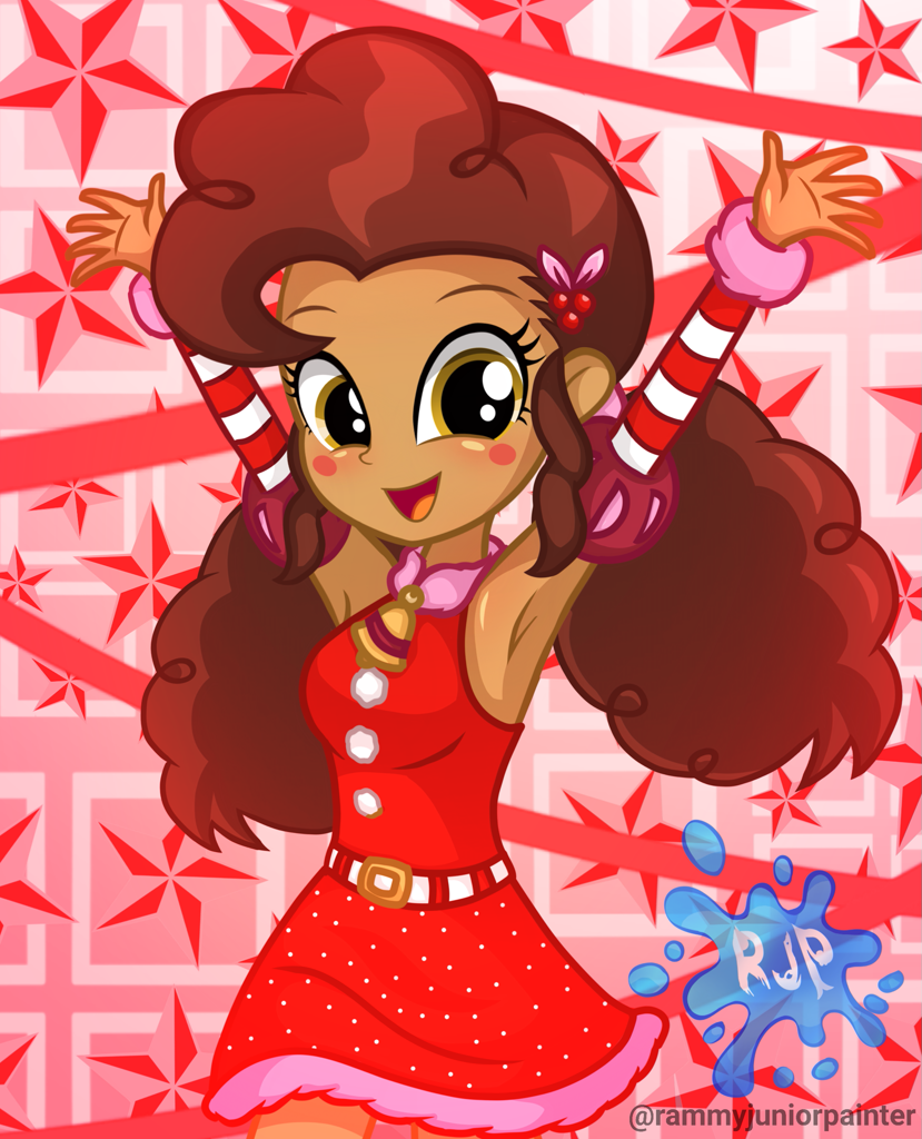 #3014561 - safe, artist:rjp.rammy, oc, oc:christina, human, equestria ...